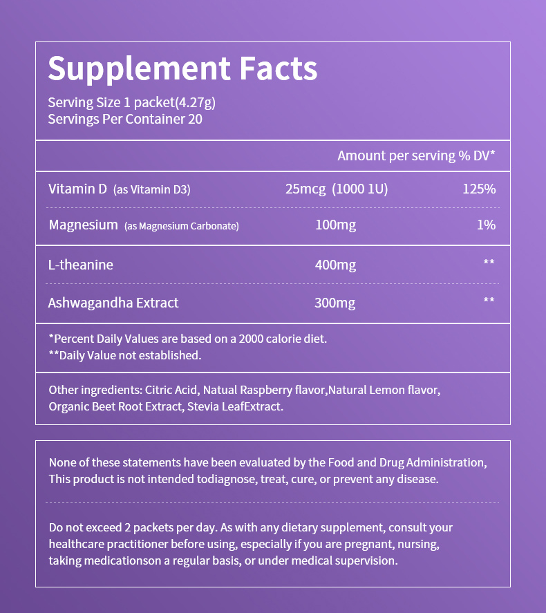 TYILLO ASHWAGANDHA Dietary Supplement for Healthier Lifestyle – Edible ...